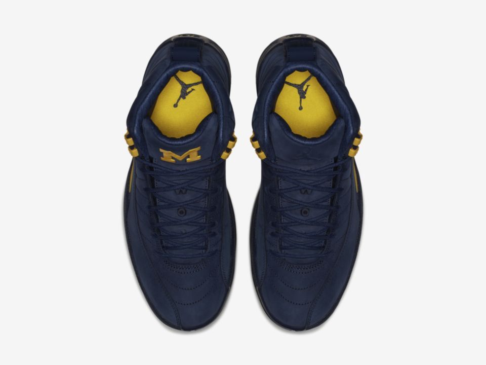 Where to buy the "Michigan" Jordan 12 Retro - J23