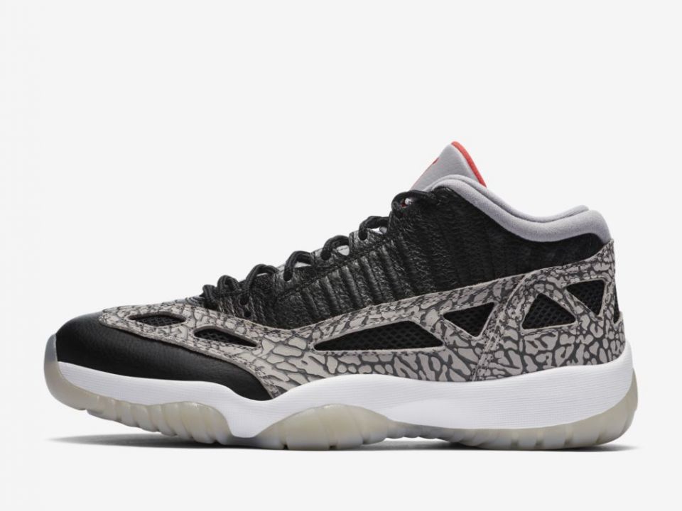 Where to buy the Jordan 11 Retro Low IE "Black Cement" - J23